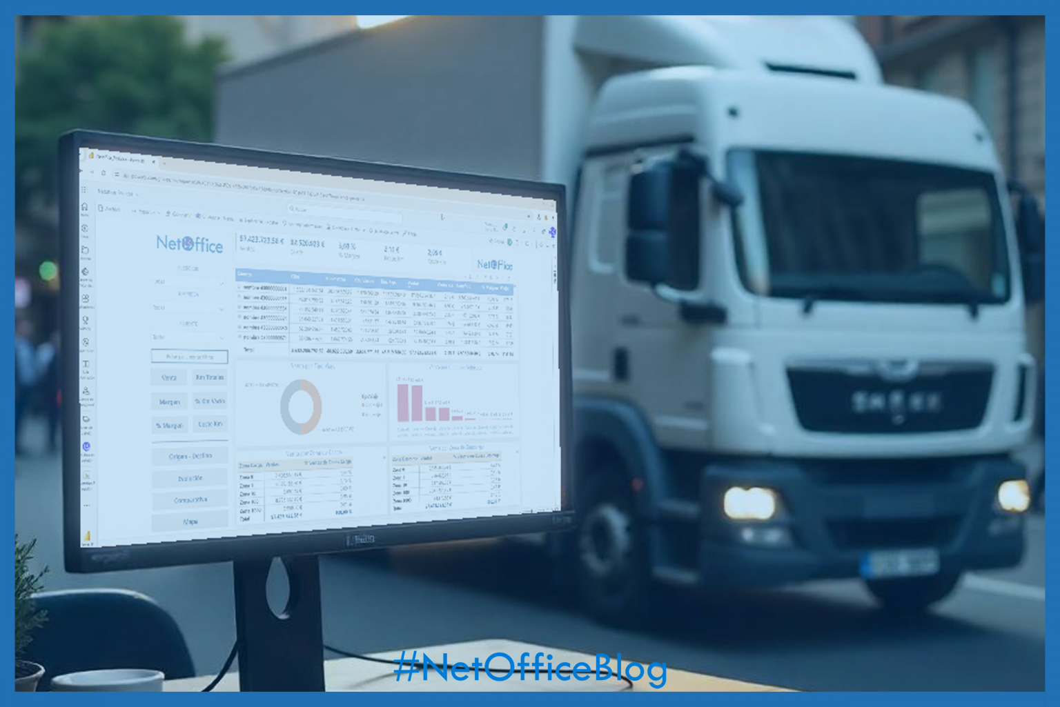 Power BI y cómo optimizar las rutas de transporte - Blog NetOffice
